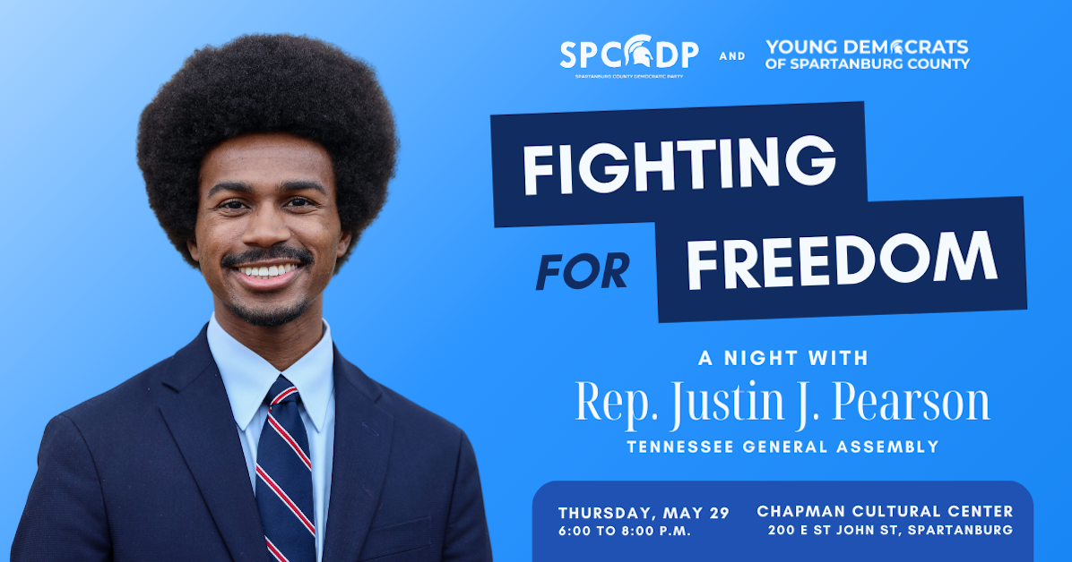 Fighting for Freedom Fundraiser featuring Rep Justin Pearson · Mobilize